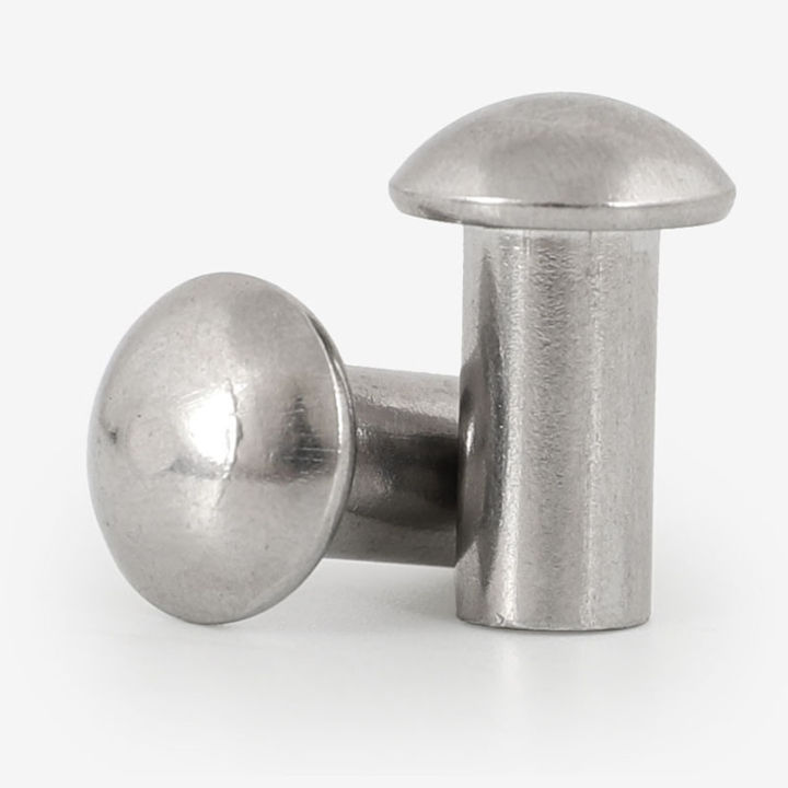 Solid 304 Stainless Steel Rivets Half round Head round Head Hammer Type ...