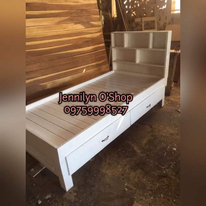 Bed frame with drawers | Lazada PH