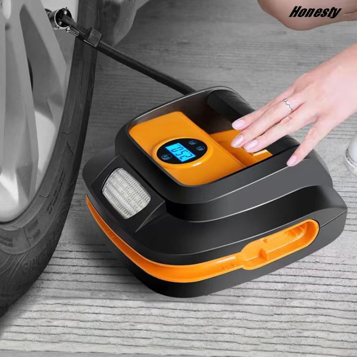 Car air pump car tire pump portable multi-function electric car tire ...