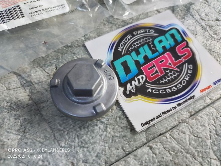 YAMAHA DRAIN PLUG FOR AEROX V2 /NMAX V2 /MIO I 125 /M3 GENUINE | Lazada PH