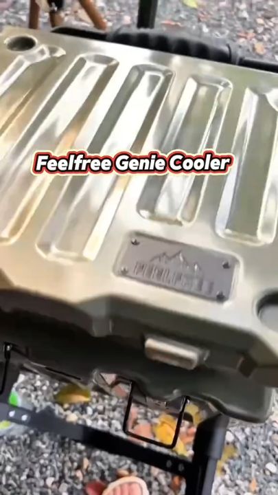 ถังน้ำแข็งเก็บความเย็น FEELFREE COOLER GENIE ขนาด 20 ลิตร | Lazada.co.th