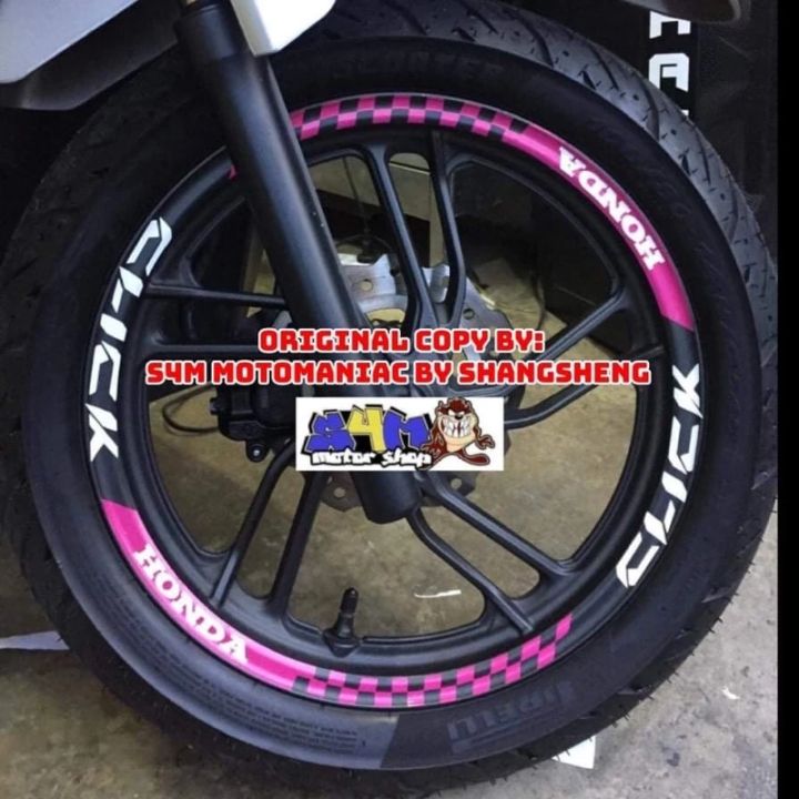 Click V1 V2 V3 & Beat Mags Sticker/Mags Decals Racing Design | Lazada PH