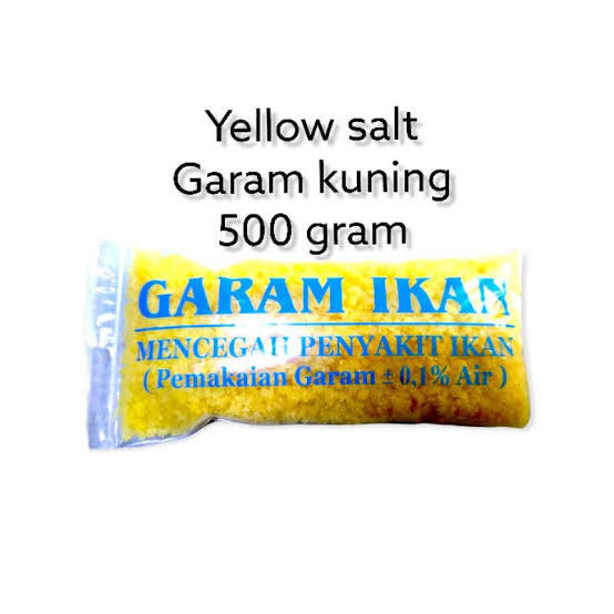 Garam Ikan Kuning 500 Gram Obat Karantina Ikan | Lazada Indonesia