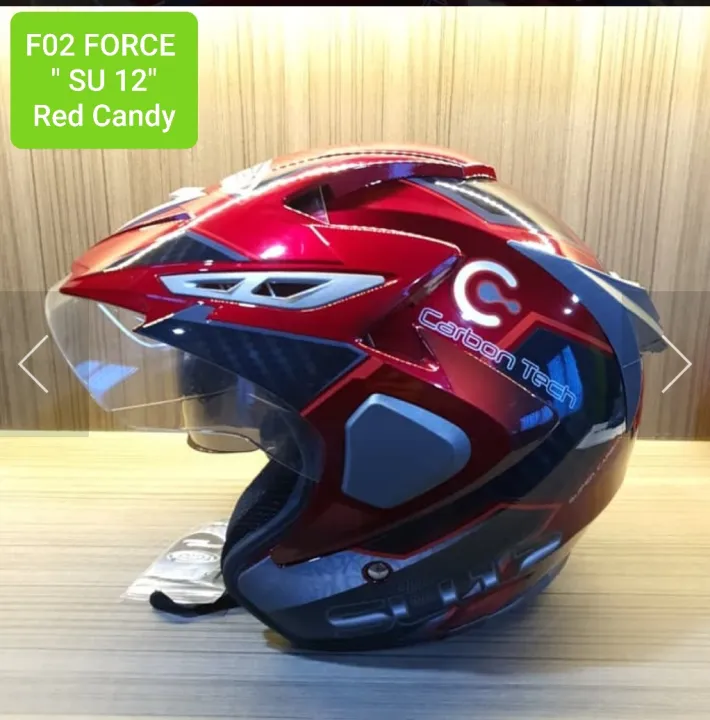 HELM STANDART SNI ORIGINAL 100% FORCE HYPER X ANTI PECAH GARANSI ...