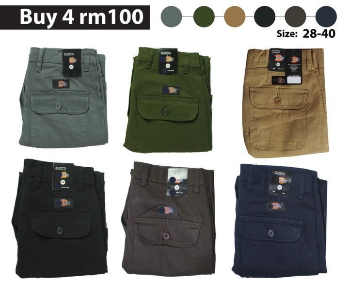 🔥🔥🔥New arrival cargo pants SELUAR KERJA 6 POKRT Selak KAIN COTTON cargo ...