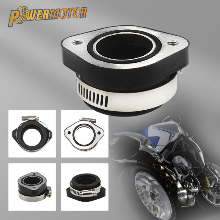 PE28 28mm Universal Intake Manifold Carburetor Motorcycles Intake Pipe ...