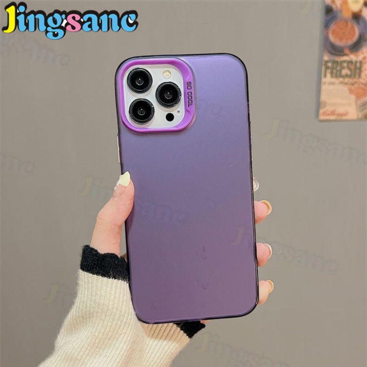 Jingsanc Laser Matte Casing For Samsung Galaxy A54 A34 A24 A23 A22 A14 A13 A04S A73 A72 A71 A53 ...