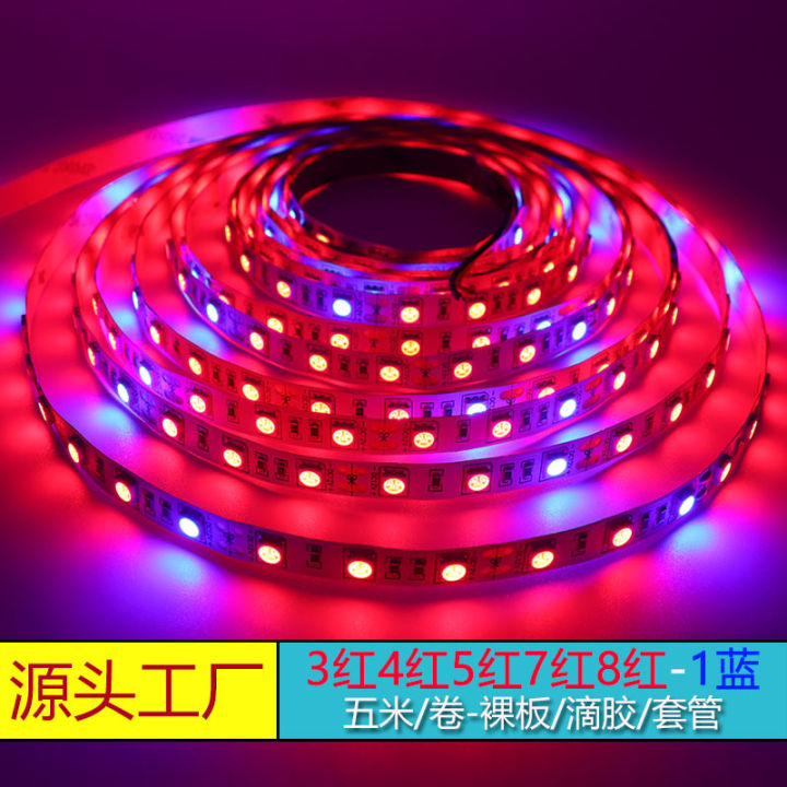 12V LED Grow Light Strip 5050 Plant Growth Supplemental Lighting for ...