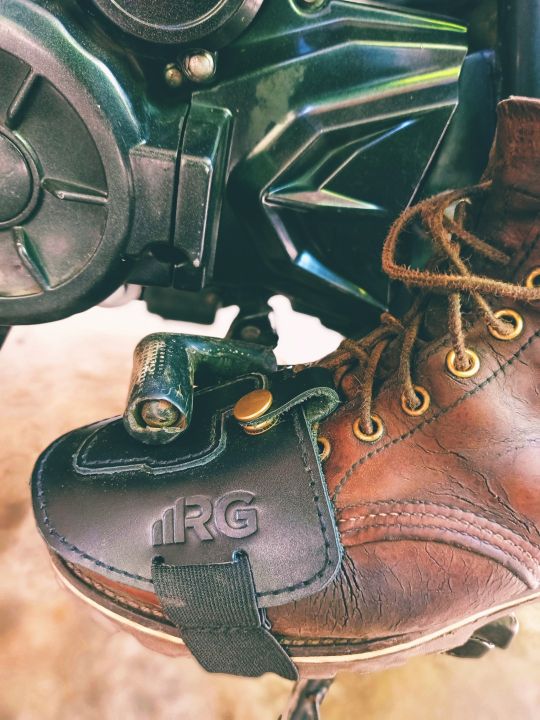 Personalized Motorcycle Leather Shifter Guard | Lazada PH