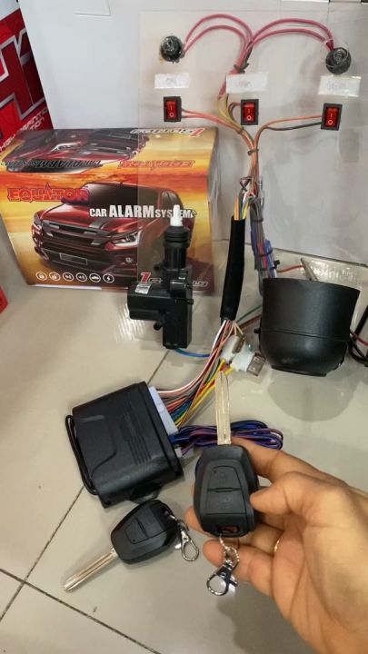 Equator กุญแจรีโมทกันขโมยรถยนต์ Isuzu Dmaxรุ่น A20-2J สินค้ามีบริษัทรับ ...