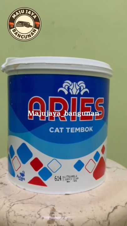 Cat Tembok ARIES 5 KG Cat Avian Cat Murah Harga ekonomis Cat aries by ...