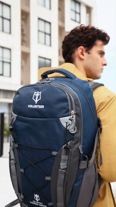 VOLUNTEER BACKPACK For Men And Women TRAVELLING KNAPSACK Large Capacity ...