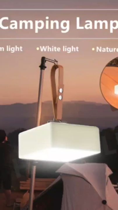 Outdoor camping light multi-functional portable dual-purpose lamp USB ...
