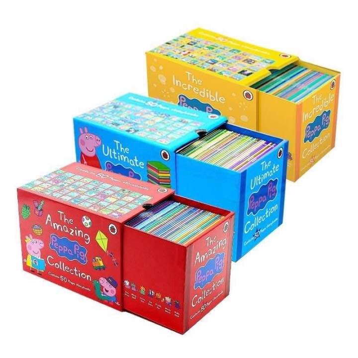 peppa Pig The Ultimate Peppa Pig Collection (50 books box set) | Lazada