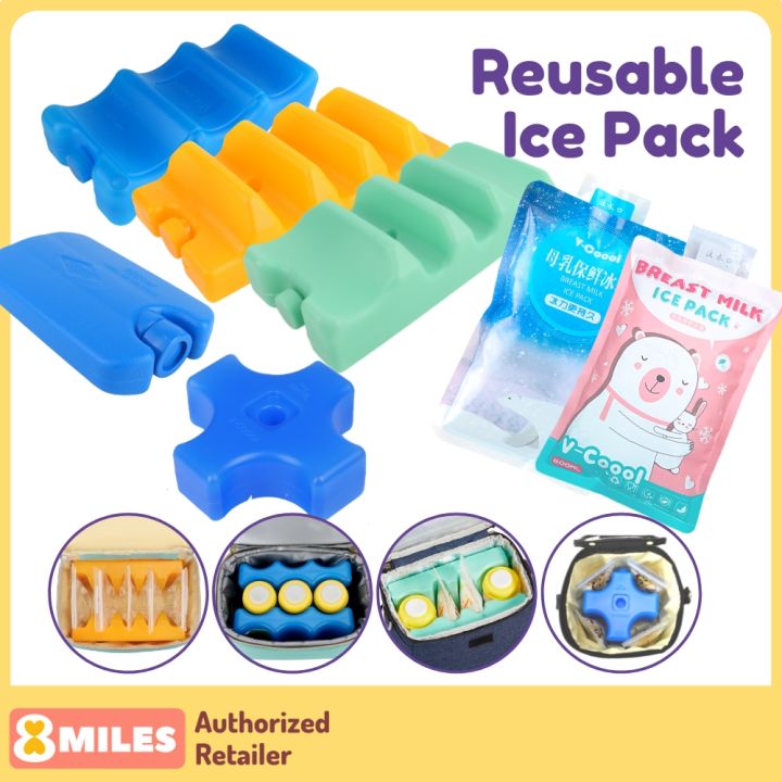 V-Coool Reusable Ice Pack Ice Block Ice Brick for Breastmilk Baby Food ...