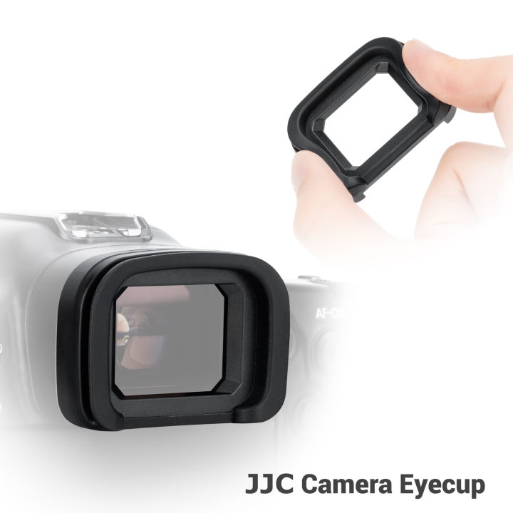 JJC Silicone Rubber Camera Eyecup Eyecup Eyepiece Viewfinder For Canon EOS R3 Camera Replaces ...