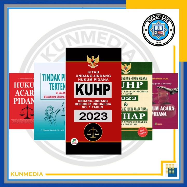 BUKU KUHP DAN KUHAP TINDAK PIDANA TERTENTU SEGENGGAM TENTANG HUKUM ...