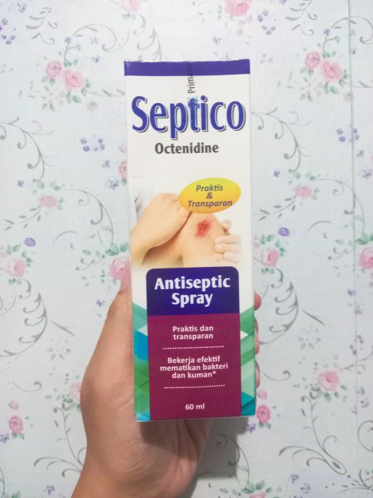 Septico antiseptic spray 60ml / antiseptic octenidine/ antiseptic luka ...