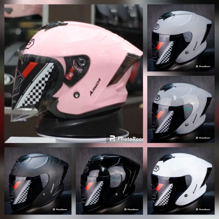 Helm Js Armor paket ganteng spoiler3D Termurah PINK PICH Terbaru / Helm ...
