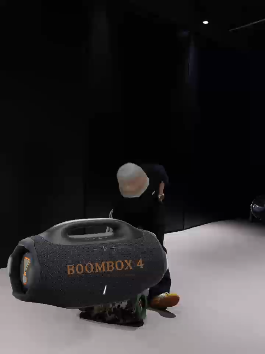 JB.L BOOMBOX 4 Waterproof Subwoofer Portable Wireless Speaker Built-in ...