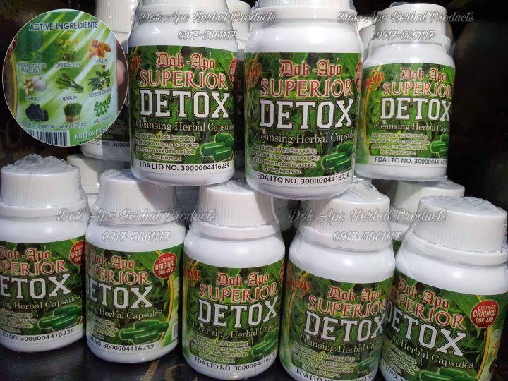 Dok Apo Detox Cleansing Herbal Capsule | Lazada PH