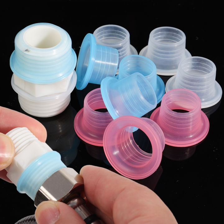 10/30/50Pcs Faucet Leak-proof Sealing Gasket with Threaded Rubber Pipe ...