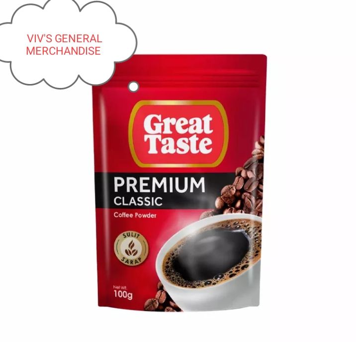 Great Taste Premium 100% Pure Instant Coffee ( 100g) | Lazada PH