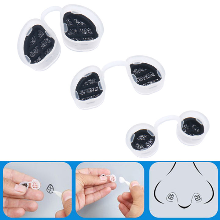 Carbon Nose Invisible Nasal Filter Anti Air Pollution Pollen Allergy ...