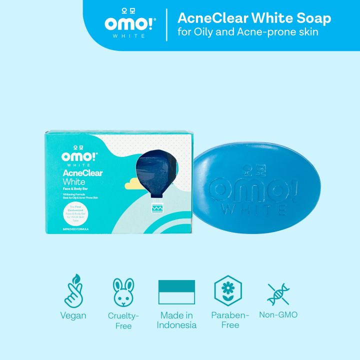 OMO! White AcneClear White Soap | Lazada PH