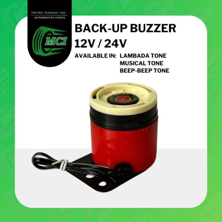 12V 24V Back-up Buzzer Musical Lambada Beep-Beep volts for Car Truck ...