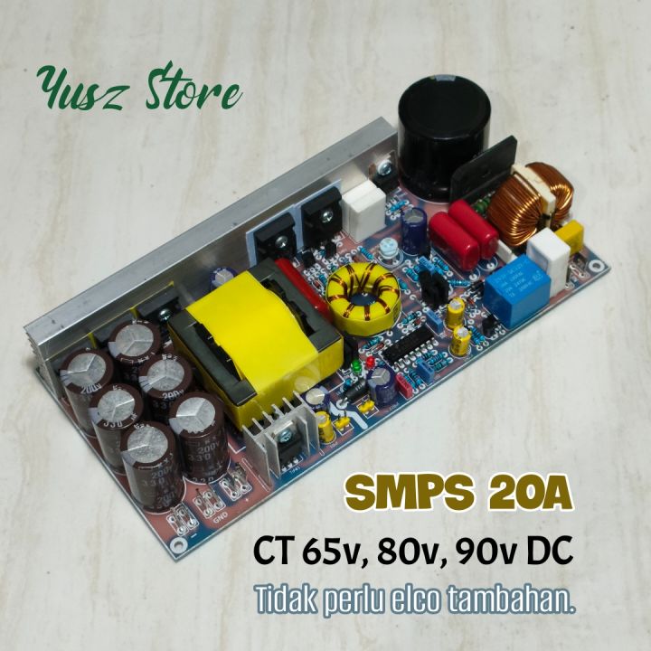 SMPS 20 ampere ct 65v 80v 90v 20a for Audio Power Supply | Lazada Indonesia