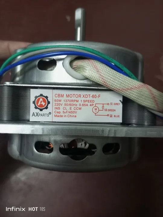 Motor Spin dryer 60W 220V SHARP for Washing Machine 1370RPM 50/60HZ ...