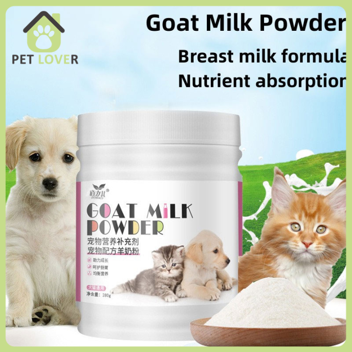 Goat's Milk Powder 280g Pet Milk Replacer For Dog and Cat | Lazada PH