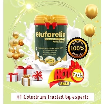 Glufarelin Milk 400g Helps Reduce for Diabetic and Blood Pressure ...