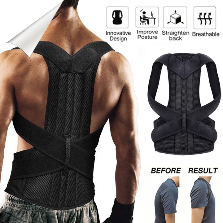 Back Posture Corrector Brace Support Belt Humpback correction strap ...