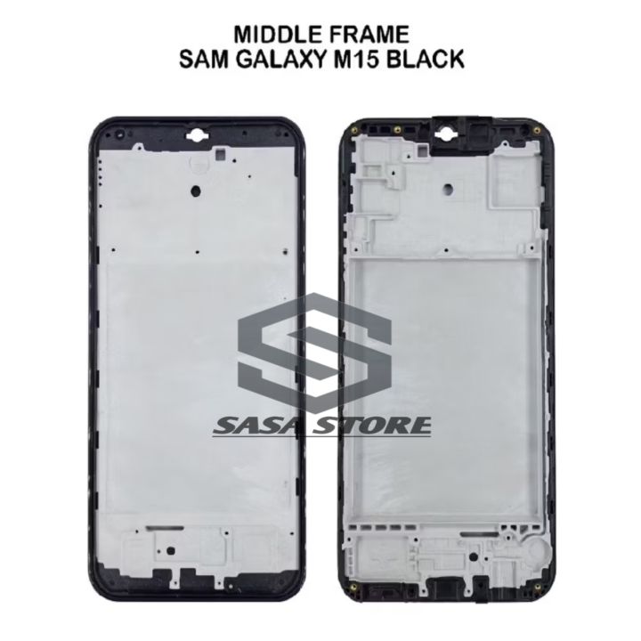 Middle Frame Lcd For Samsung M15 5G Frame Tulang Tengah Tatakan Lcd ...