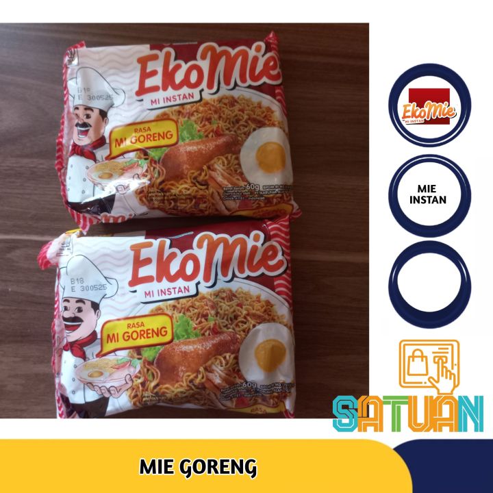 EKO MIE INDOFOOD 60 GRAM | MIE INSTAN RASA MIE GORENG | SATUAN TOKO ...