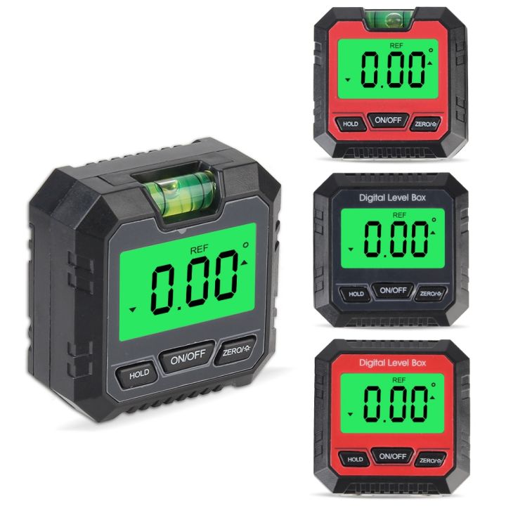 Portable Digital Spirit level Bubble Electric Level Protractor 90degree ...