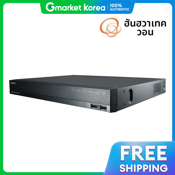 เครองบนทกวดโอเครอขาย NVR 8 ชอง รน Hanwha Vision XRN-820S รองรบ POE พรอม ...