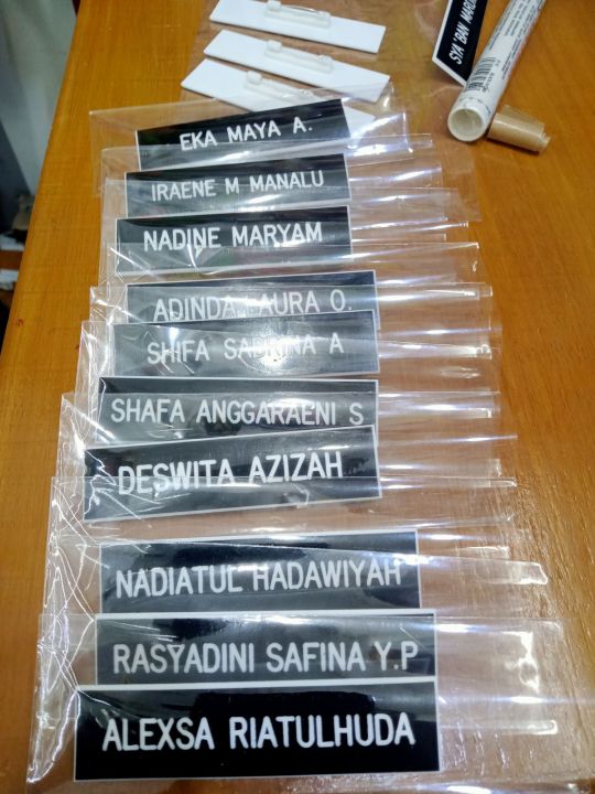 Papan Nama Grafir/ Pdh Magnet | Lazada Indonesia