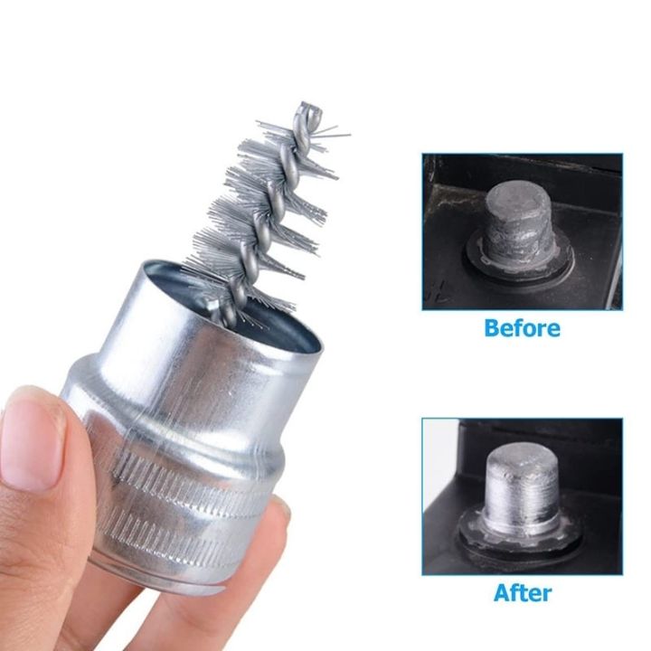 Renebo ชั้นวางแบตเตอรี่รถยนต์อัตโนมัติ แปรงลวดเหล็กหลากหน้าที่ ...