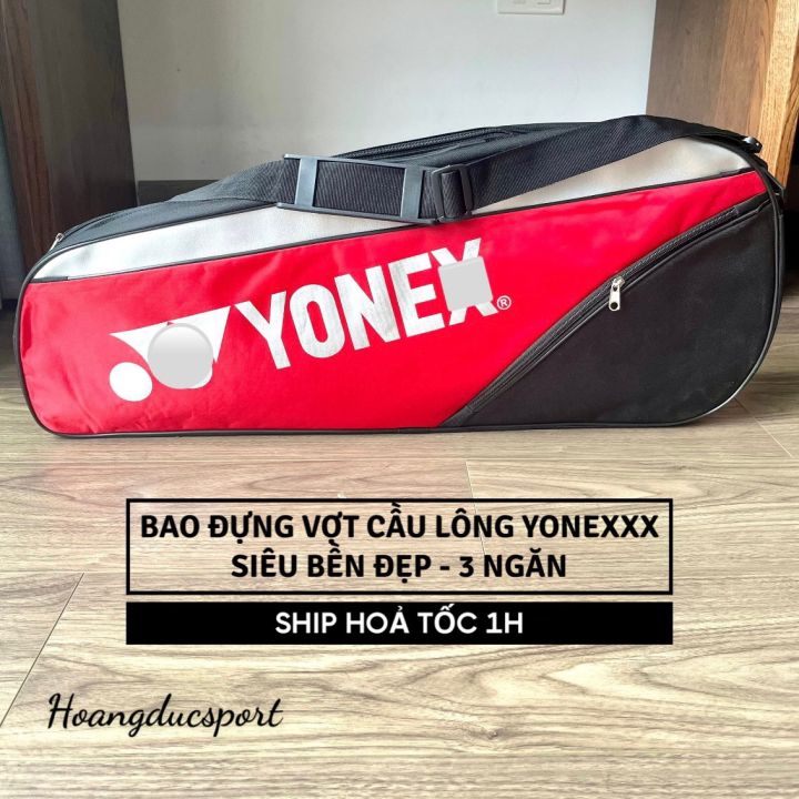 Bao đựng vợt cầu lông YONEX 3 ngăn siêu to, hàng đẹp cao cấp | Lazada.vn