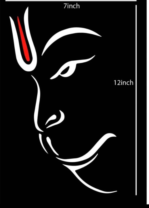 [BEST SELLER] Hanuman sticker, Jai Hanuman, Trending sticker, Hindu God ...