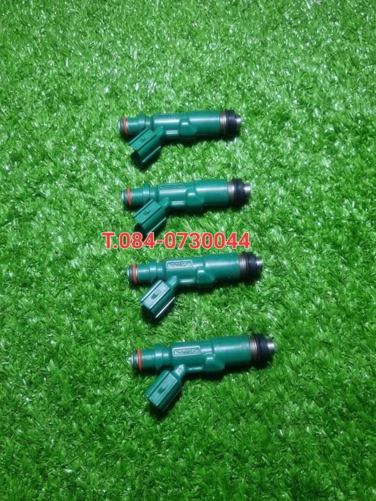 หัวฉีด Toyota Vios 03-06 สีเขียวตรงรุ่น เเท้มือสอง Japan | Lazada.co.th