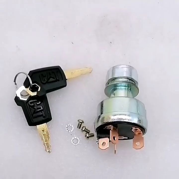 Ignition Starter Switch Caterpillar with 2 Keys for CAT 163-2660 Engine ...