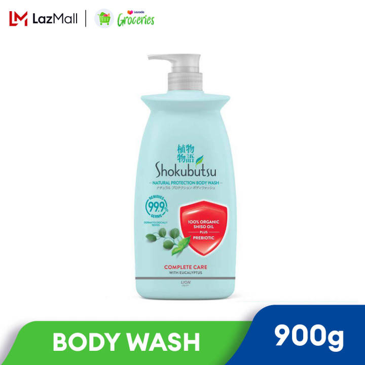 Shokubutsu Naturel Protection Body Wash Complete Care with Eucalyptus ...