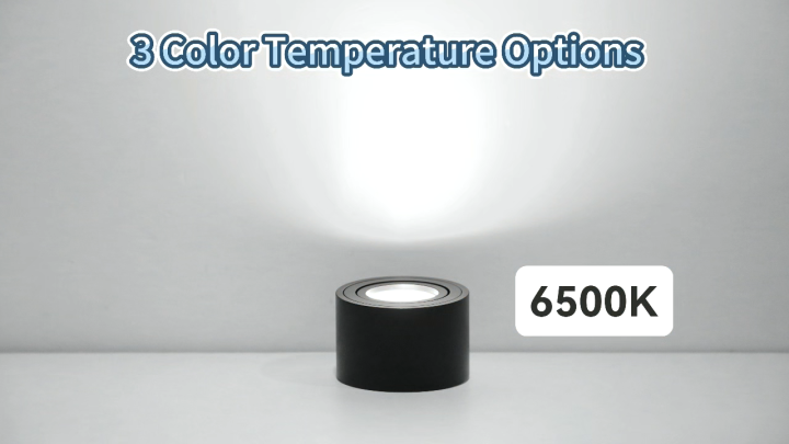 LED Downlight Adjustable Angle Pin Light for Ceiling Tricolor Spotlight ...