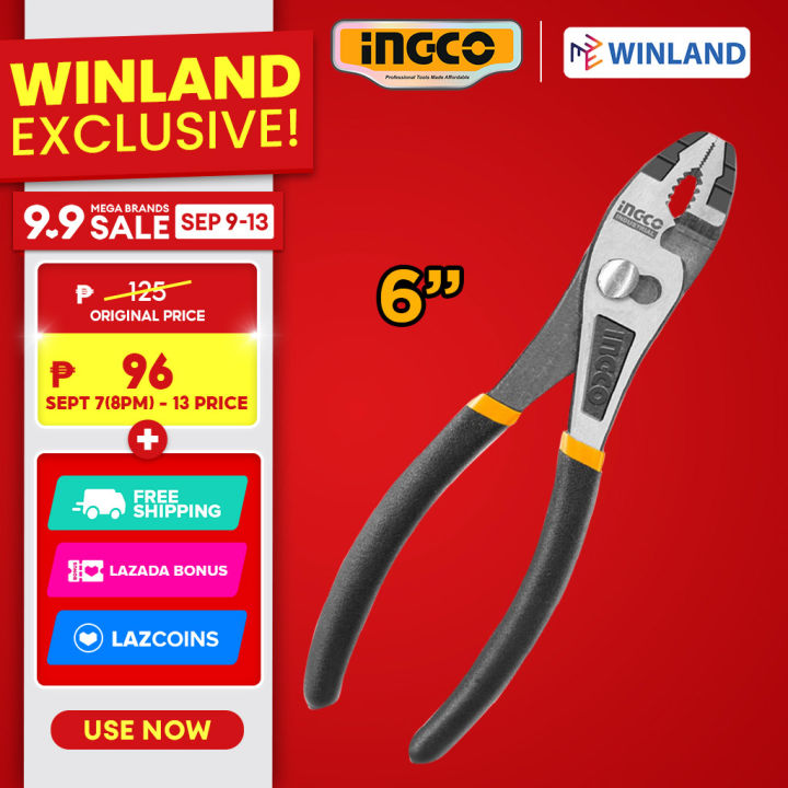 Ingco by Winland Industrial Slip Joint Pliers ING-HT | Lazada PH Ingco by Winland Industrial Slip Joint Pliers ING-HT | Lazada PH