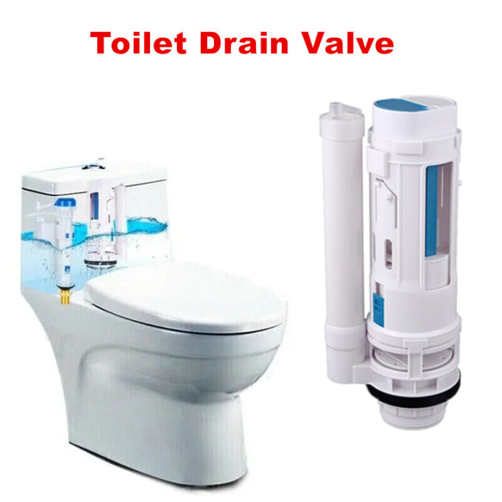 Split Toilet Drain Valve Two-button Toilet Water Outlet Valve Dual ...