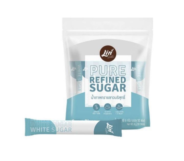 Pure Refined Sugar 6g 50Sachets (Fresh Stock) | Lazada.co.th